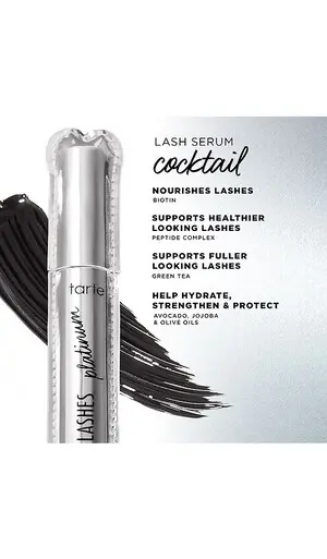 TARTE COSMETICS Travel-size Lights, Camera, Lashes Platinum Mascara - Black