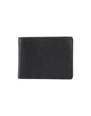 PIQUADRO Wallet Dark Bovine Leather - Black