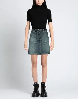 Kenzo Flared Denim Mini Skirt