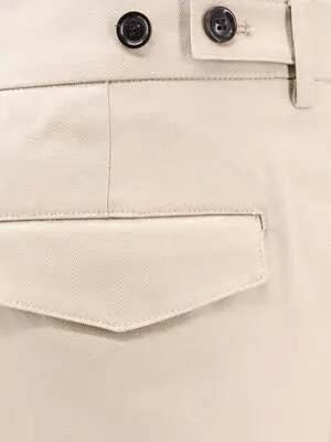 TONYWACK Wide Leg Wool Blend Trouser