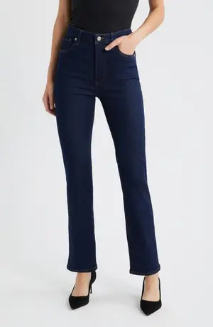 FRAME The Pencil High Waist Slim Straight Leg Jeans