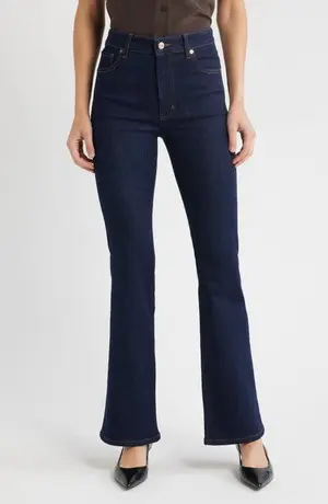 FRAME The Reboot High Waist Bootcut Jeans - Rinse
