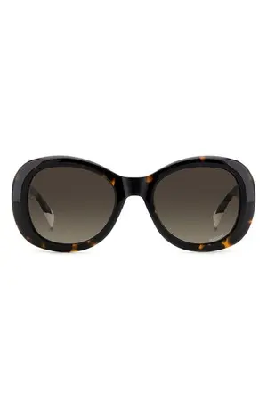 Missoni 53mm Gradient Oval Sunglasses - Havana/ Brown Sf