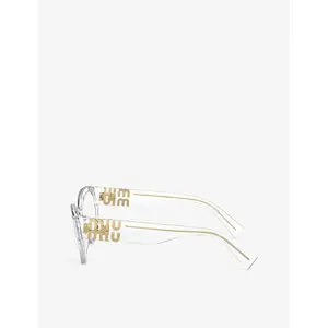 Miu Miu Mu 01vv Optical Glasses - Clear