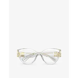 Miu Miu Mu 01vv Optical Glasses - Clear
