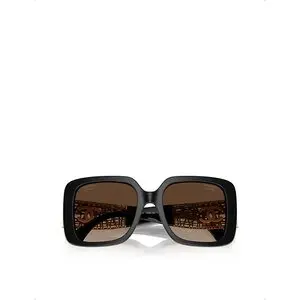 Chanel Ch5532 Polarised Square Sunglasses - Black