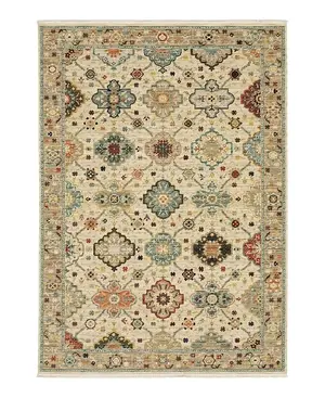 ORIENTAL WEAVERS Lilihan 4601w Area Rug, 5'3 X 7'6 - Beige