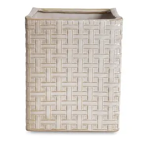 KASSATEX Cane Waste Basket - Natural