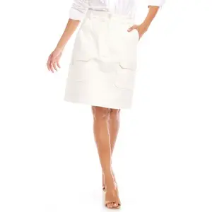 Karen Kane Twill Cargo Skirt