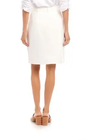 Karen Kane Twill Cargo Skirt
