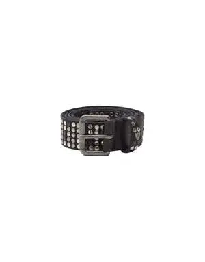 HTC LOS ANGELES Studded Belt - Black