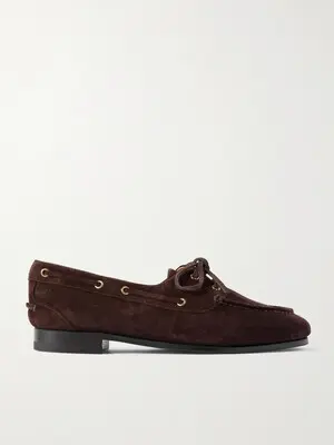 Bally Pathy Suede Loafers - Brown
