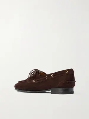 Bally Pathy Suede Loafers - Brown