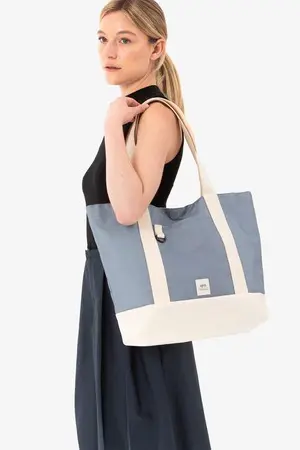 LEFRIK Strata Reversible Shopper Bag - Quartz