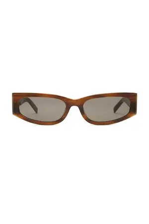 ST. AGNI Everyday Rectangle Sunglasses - Tortoiseshell