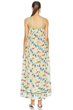 BODE Flower Stamp Dress