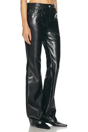 Rabanne Faux Leather Trousers