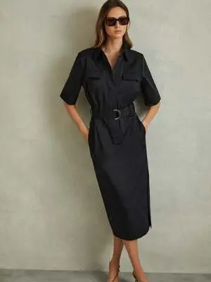 Belted Utility Dresses
