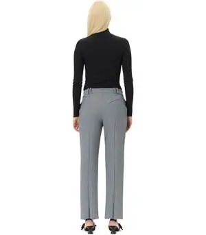 GANNI Melange Trousers