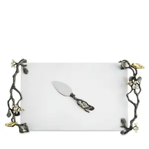 Michael Aram Lovebirds Cheeseboard With Knife