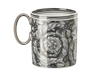 Versace Barocco Haze Mug - Black