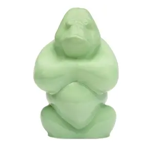 KOSTA BODA Gabba Gabba Hey Glass Sculpture - Green