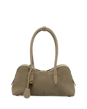 Stella McCartney Alter Suede Tote - Khaki