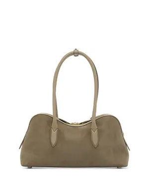 Stella McCartney Alter Suede Tote - Khaki