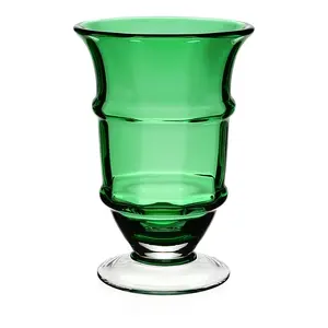 WILLIAM YEOWARD CRYSTAL William Yeoward Cotswold Footed Vase - Apple Gree