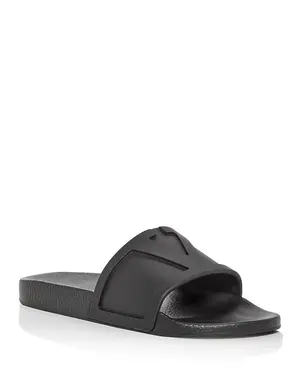 Valentino Garavani Coolside Vlogo Slides - Black