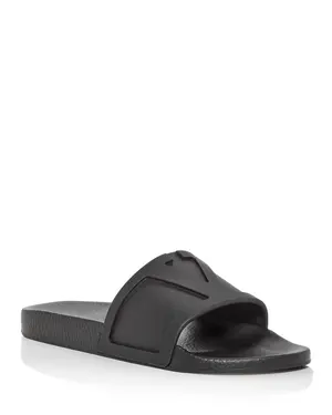 Valentino Garavani Coolside Vlogo Slides - Black