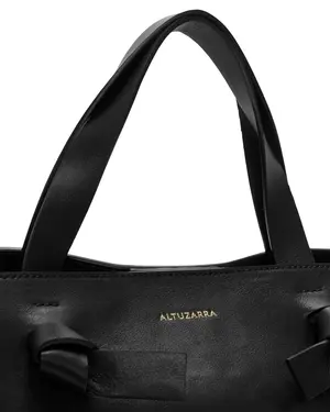 Altuzarra Small Knot Basket Tote - Black