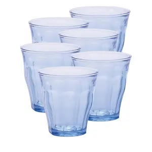 DURALEX Picardie 12.12 Oz. Tumbler, Set Of 6 - Blue