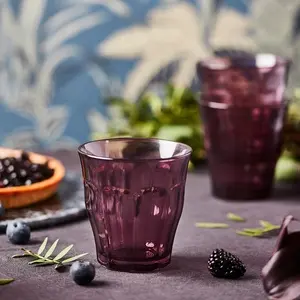 DURALEX Picardie 8.37 Oz. Tumbler, Set Of 4 - Plum