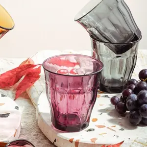 DURALEX Picardie 8.37 Oz. Tumbler, Set Of 4 - Plum