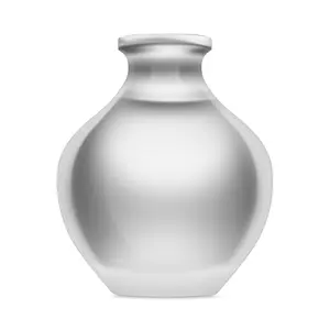 NAMBE Medium Metal Posey Vase, 5 - Silver