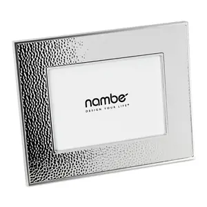 NAMBE Hammered Frame, 5 X 7 - Silver