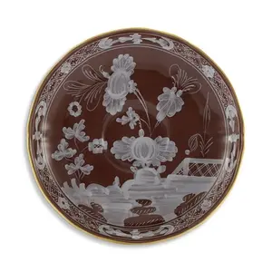 GINORI 1735 Oriente Italiano Coffee Saucer - Brown