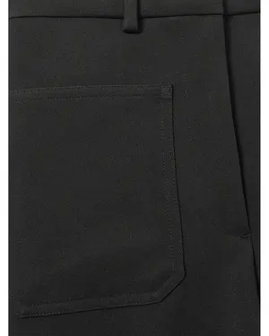 REISS Priya Flare Pants - Black