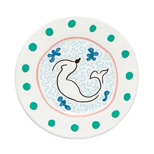COSTA NOVA Summer Bliss Dessert/salad Plate - Mermaid