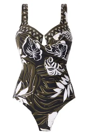 Miraclesuit Elle Dorado Escape One-piece Swimsuit