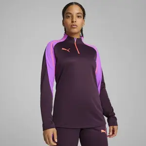 PUMA Quarter-zip Soccer Top - Midnight Plum