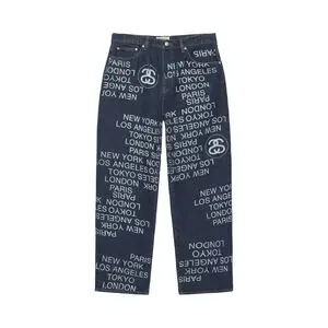 Stussy Printed Jeans For Men
