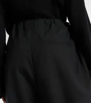 Khaite Trenton Wool Wide-leg Pants