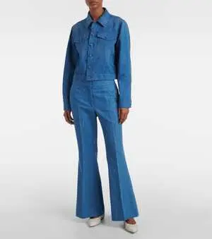 Gabriela Hearst Roland Denim Jacket - Blue
