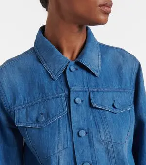 Gabriela Hearst Roland Denim Jacket - Blue