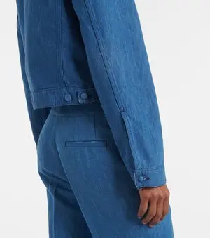 Gabriela Hearst Roland Denim Jacket - Blue