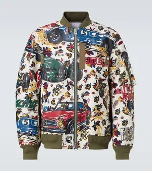 Sacai Boxy Outerwear For Men