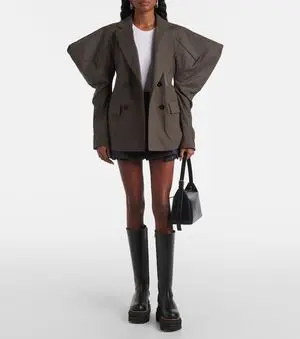 Sacai Cotton Voile Blazer