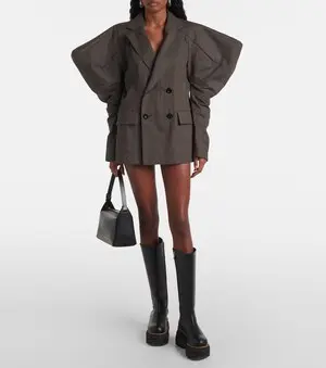 Sacai Cotton Voile Blazer